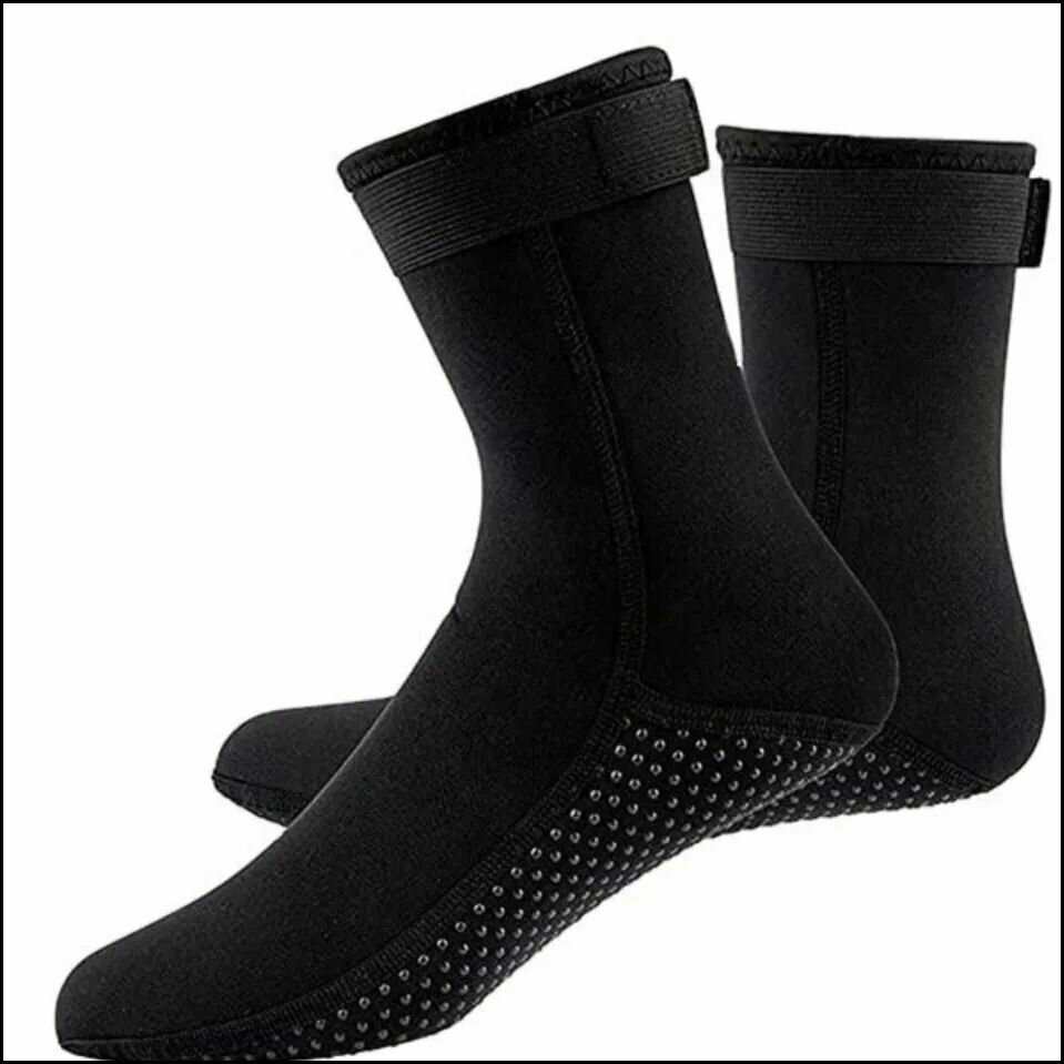 Гидрошорты, 46-47, Неопрен, черный, белый