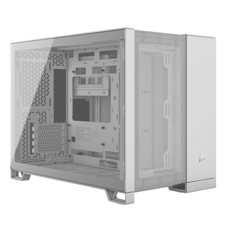 Корпус без блока Case Corsair 2500D Airflow, Midi-Tower, TG, no fan, 2xUSB-A 3.2, 1xUSB 3.2 Type-C, mATX, mITX Black
