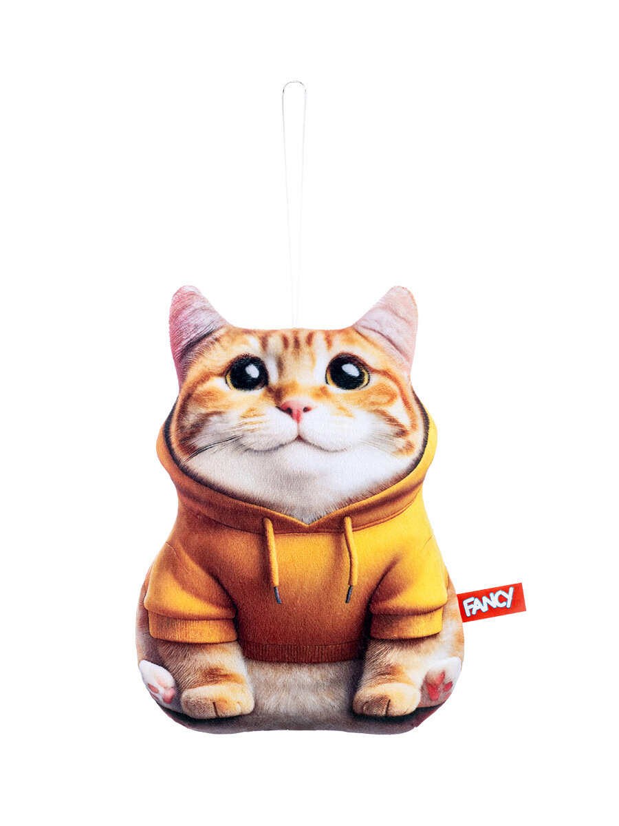 Fancy Подарочная игрушка Кот в капюшоне 21 см РRIКК1 с 3 лет