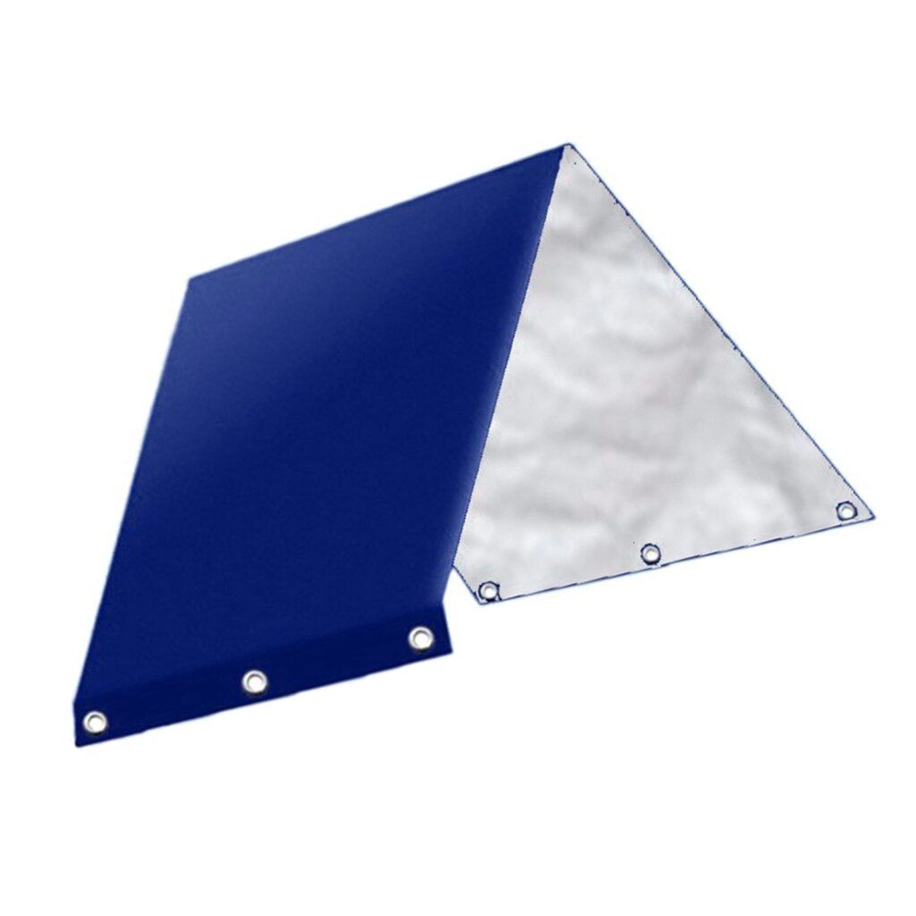 Защитное покрытие крыши открытой детской площадки-синий