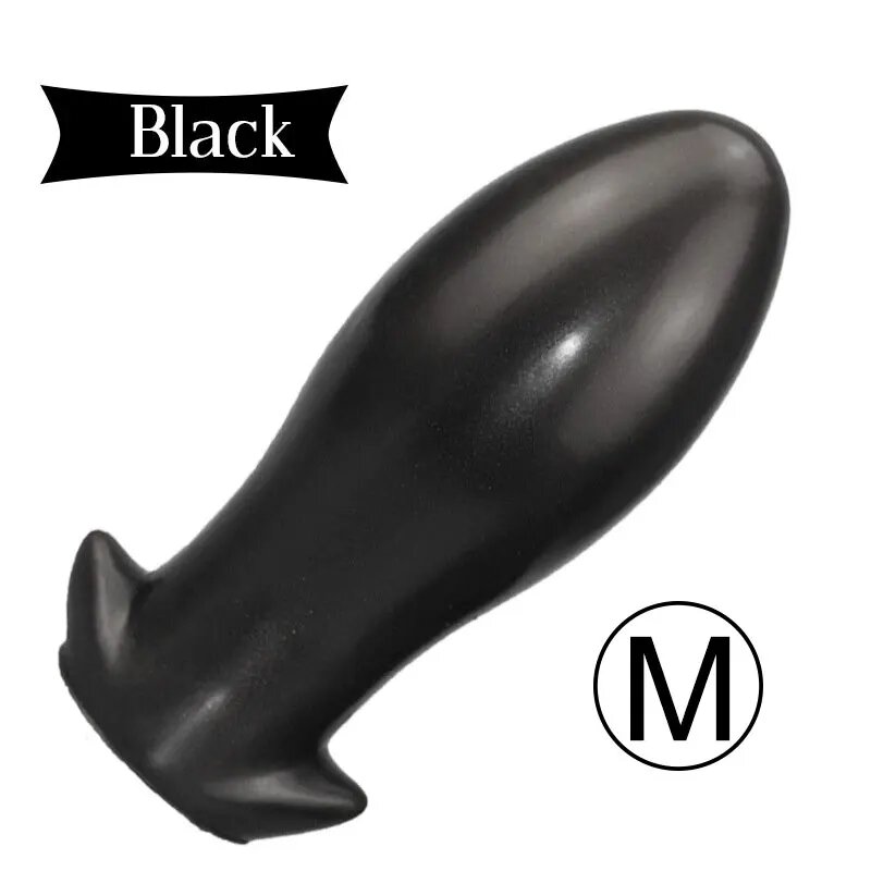 Огромная Анальная пробка, Анальная пробка, БДСМ игрушка, интимные секс-игрушки для взрослых, секс-игрушки, большая Анальная пробка, фаллоимитатор, анальный расширитель, магазин вагинальных шаров Black M