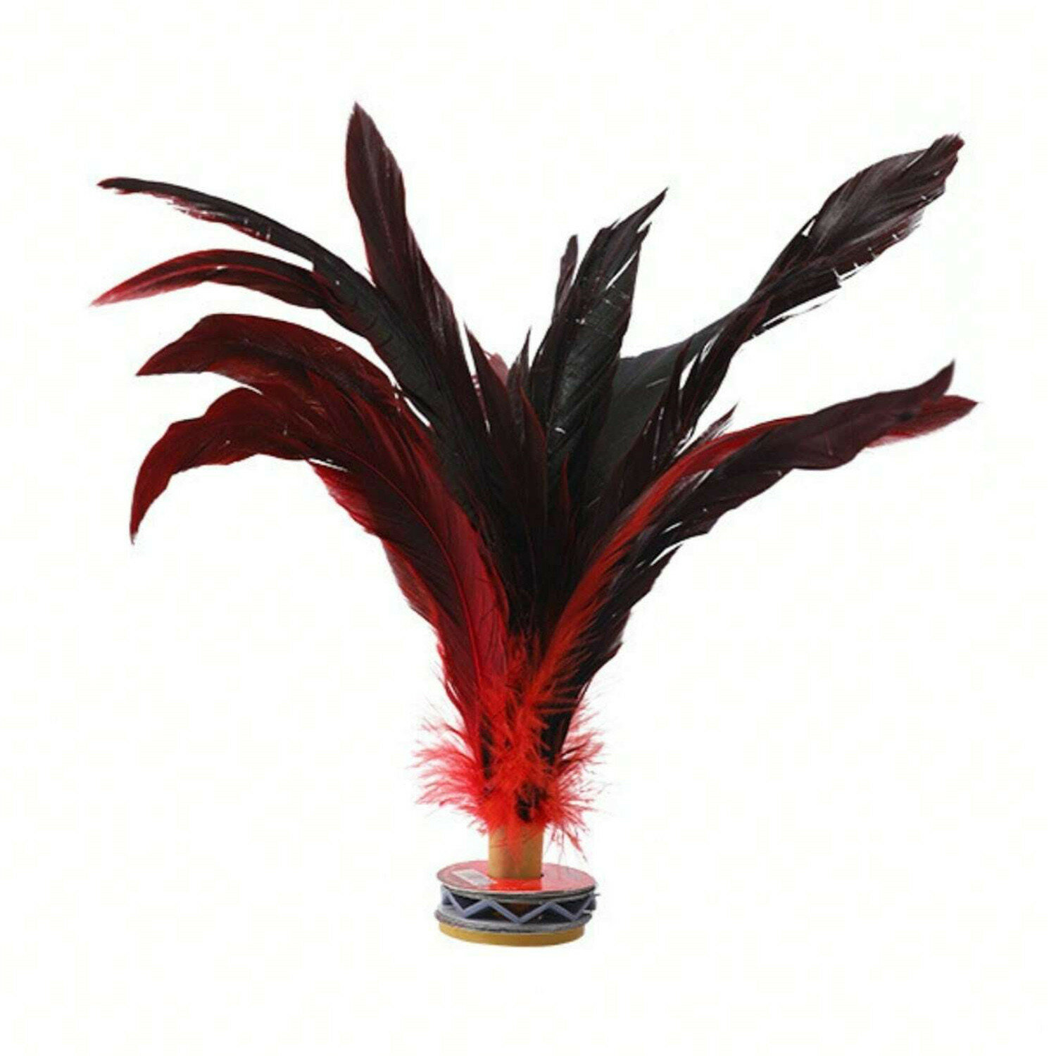 Волан, Перьевой волан, 1 шт Перьевой цзяньцзы, Ножной удар, Ручное колесо, Декоративный перьевой, Фитнес