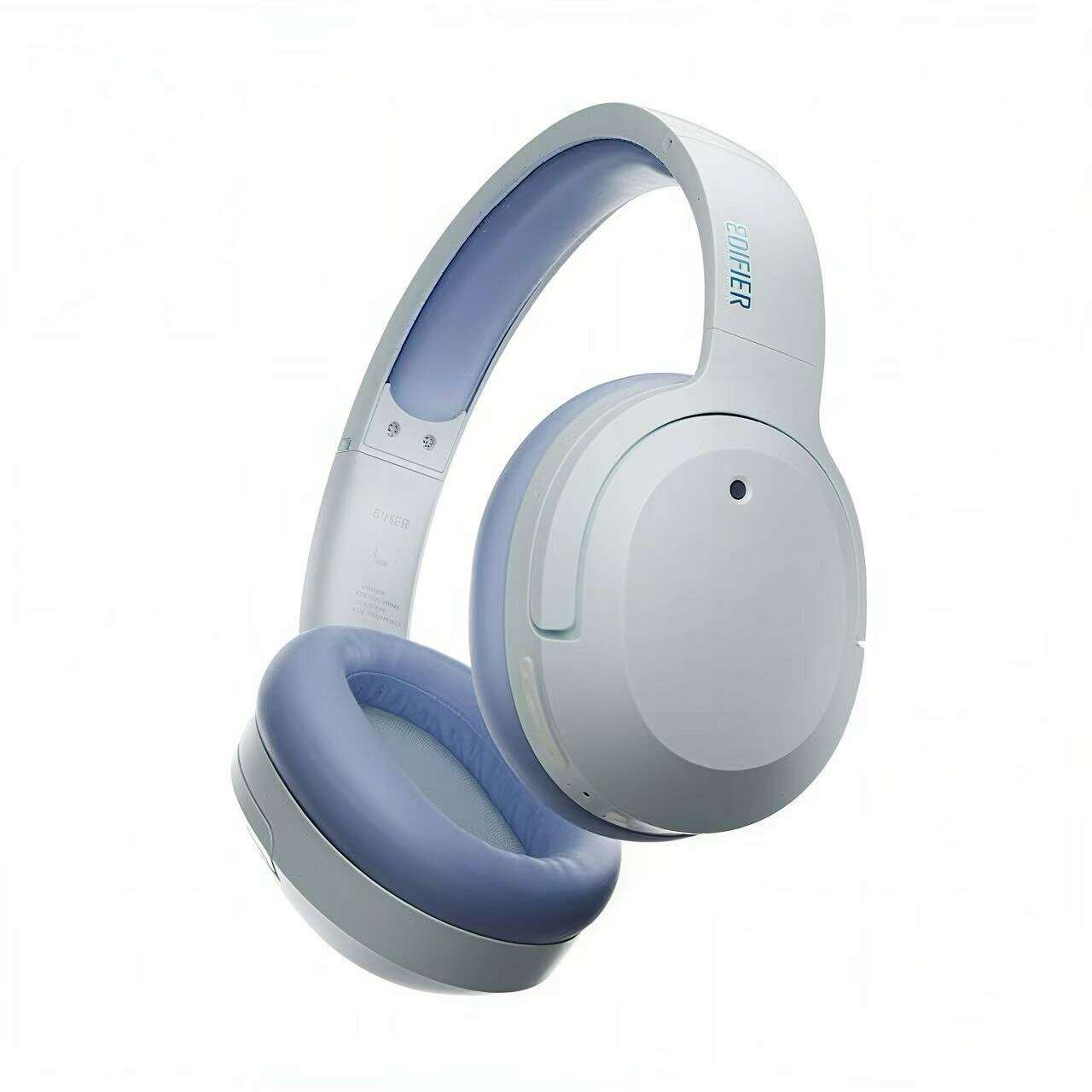 Наушники Edifier W820NB Plus, беспроводные, шумоподавление, оголовье, лазурно-синий