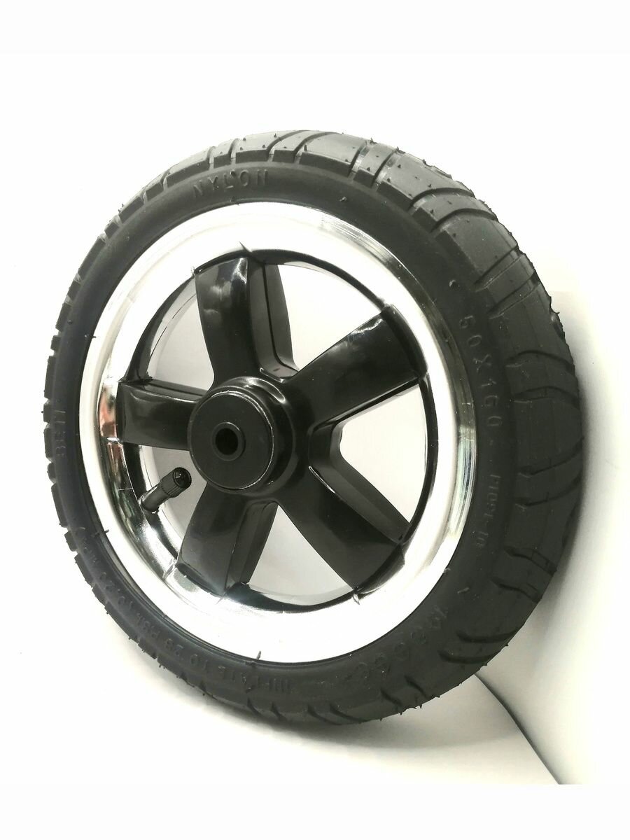 Колесо 10 дюймов надувное № 21 для детской коляски (50х160), под ось 10 мм.