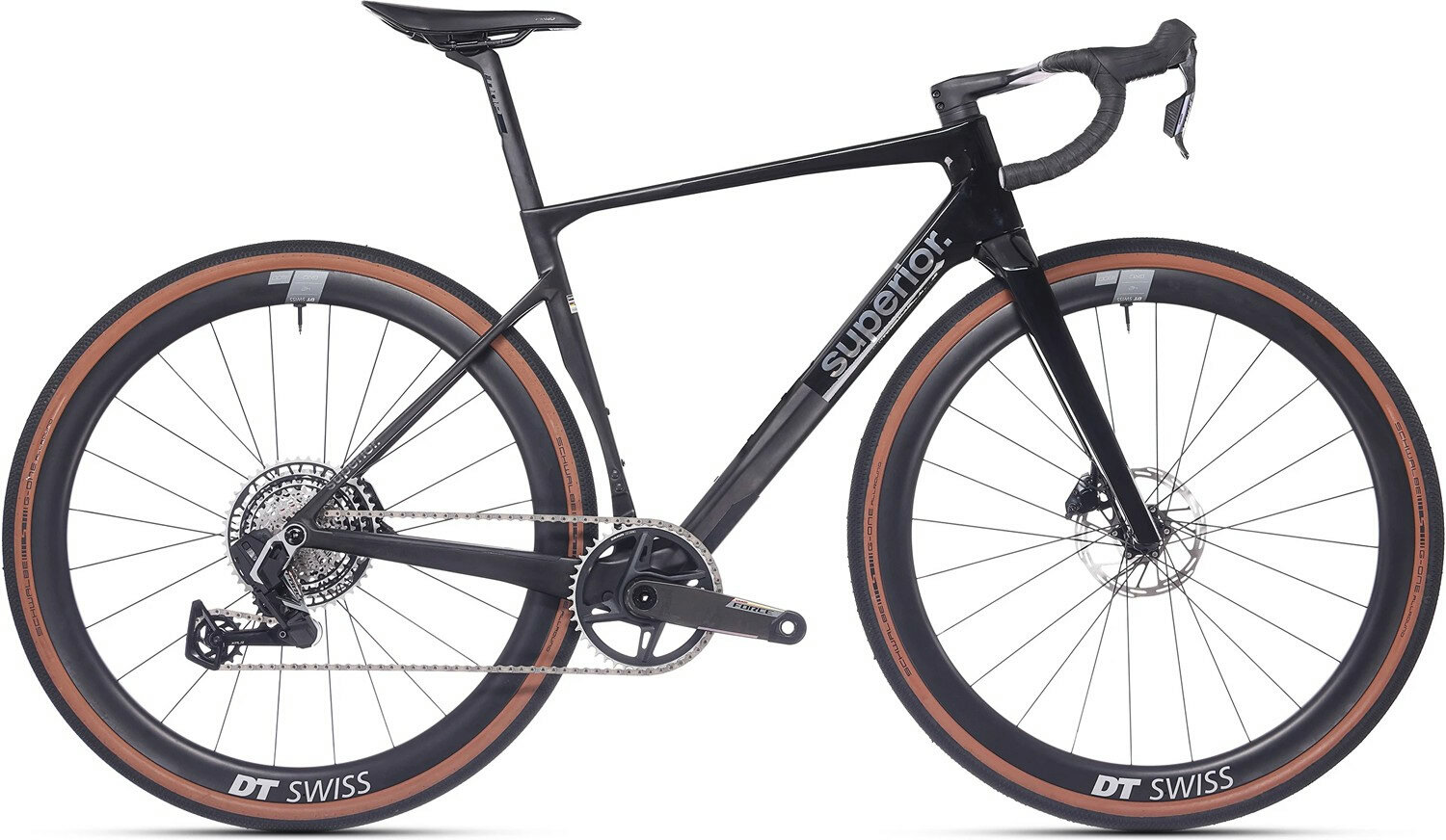 Велосипед гравийный Superior XR 9.8 GR (2025), карбоновая рама, размер M, цвет Черный