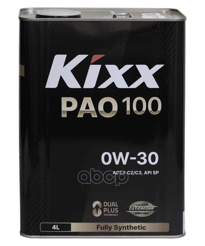 Kixx масло моторное KIXX 0W-30 4Л PAO100 L202044TE1 L208144TE1 L202044TR1