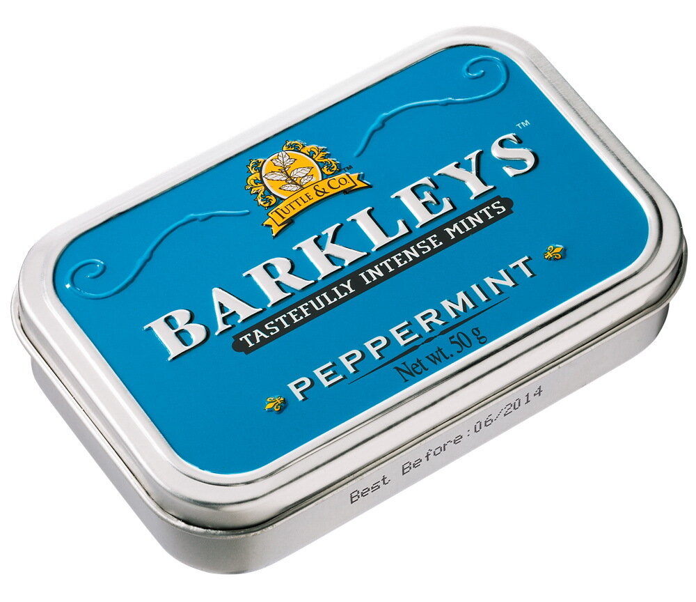 Леденцы Barkleys "Mint Peppermint", 50 г, натуральный продукт