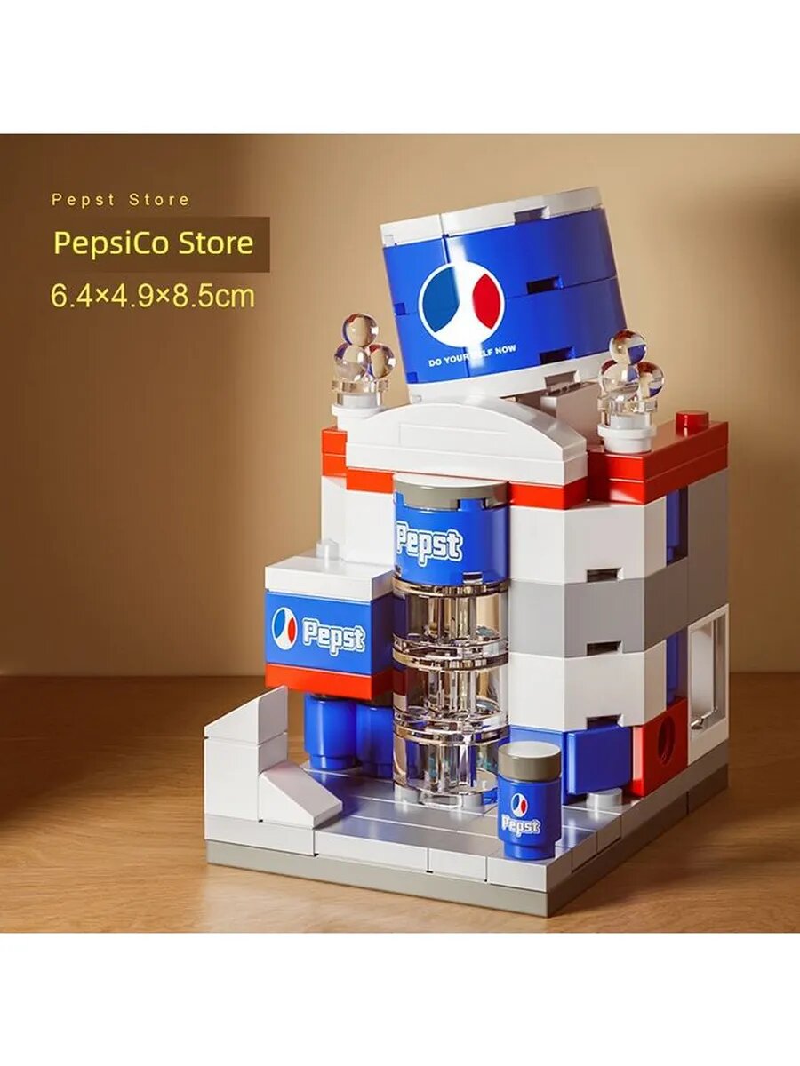 Конструктор для детей (Пепси — оранжевый сок)