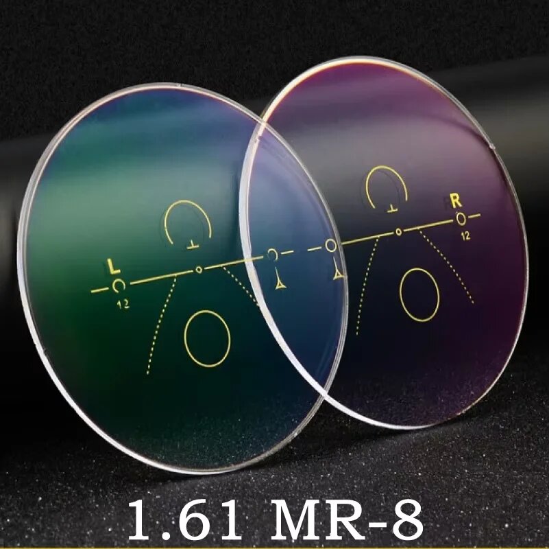 Очки линзы прогрессивные 1.61 MR-8