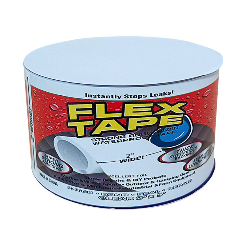 Водонепроницаемая лента для ремонта водопроводных труб, ведер и канализационных труб, высококлеящаяся ПВХ лента для устранения протечек, водонепроницаемая лента для остановки протечек