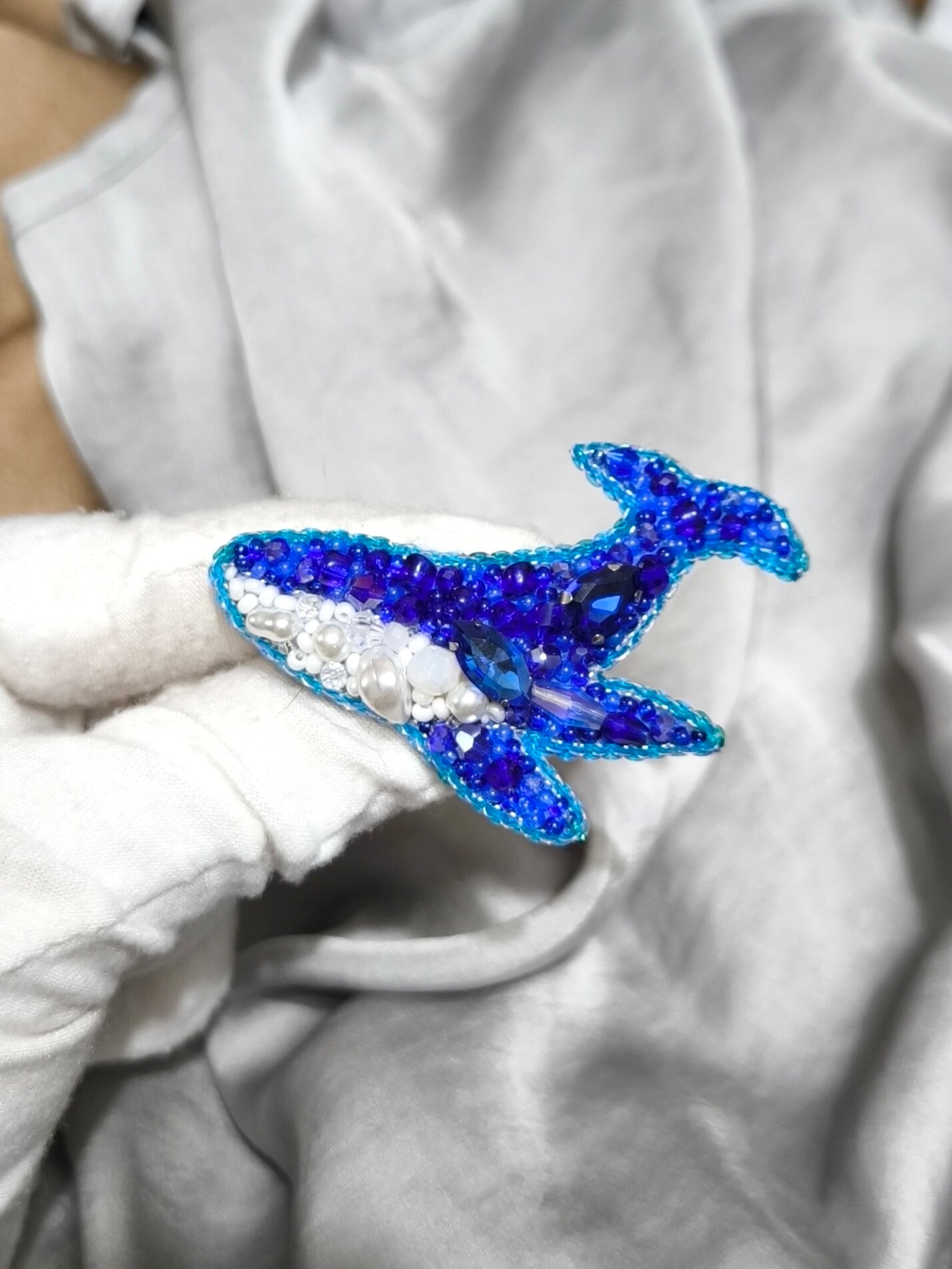 Брошь, кристалл, стекло