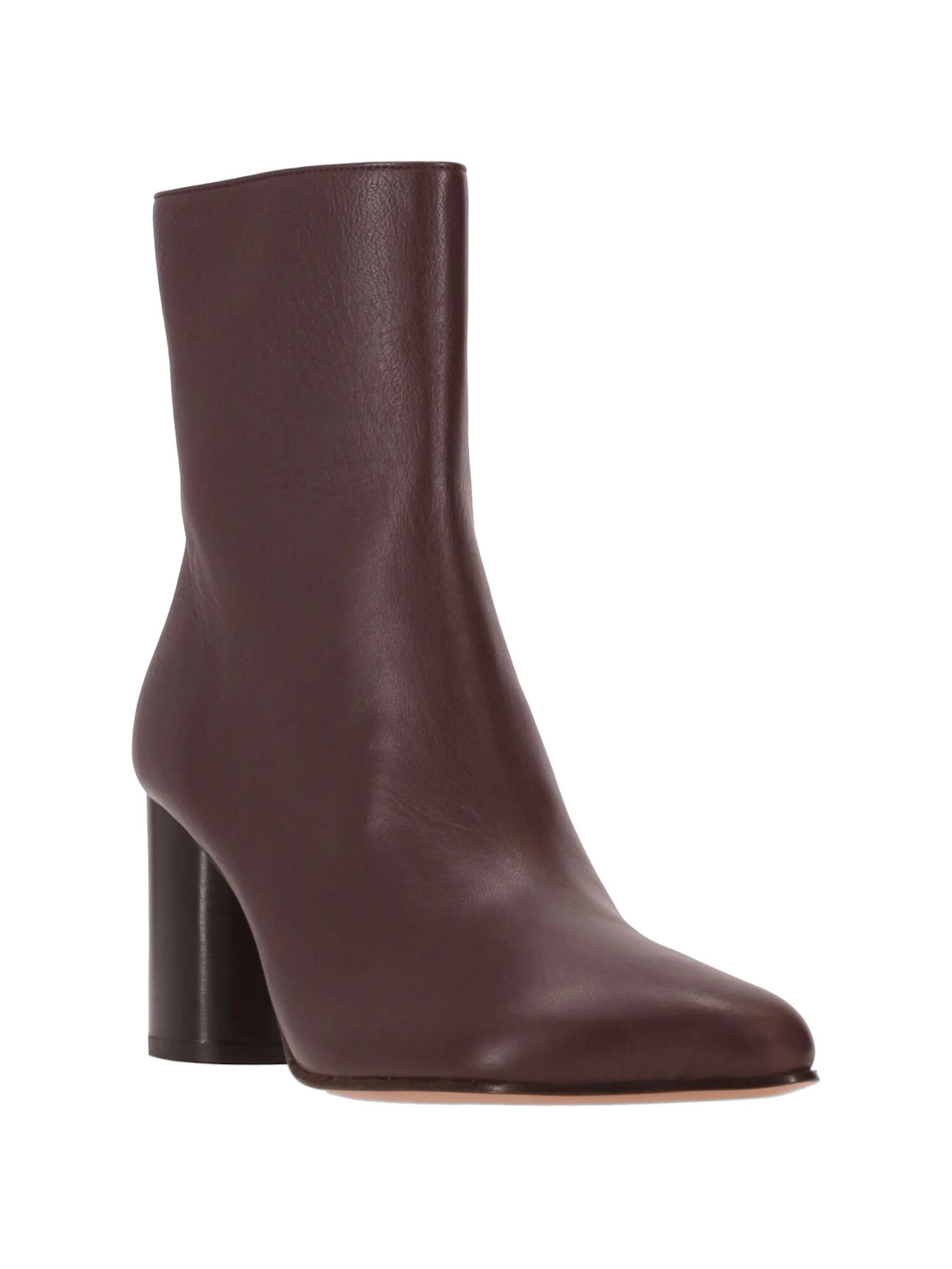 Ботинки NICCOLO PASQUALETTI Obliqua leather ankle boots, размер 38, коричневый — фото 1