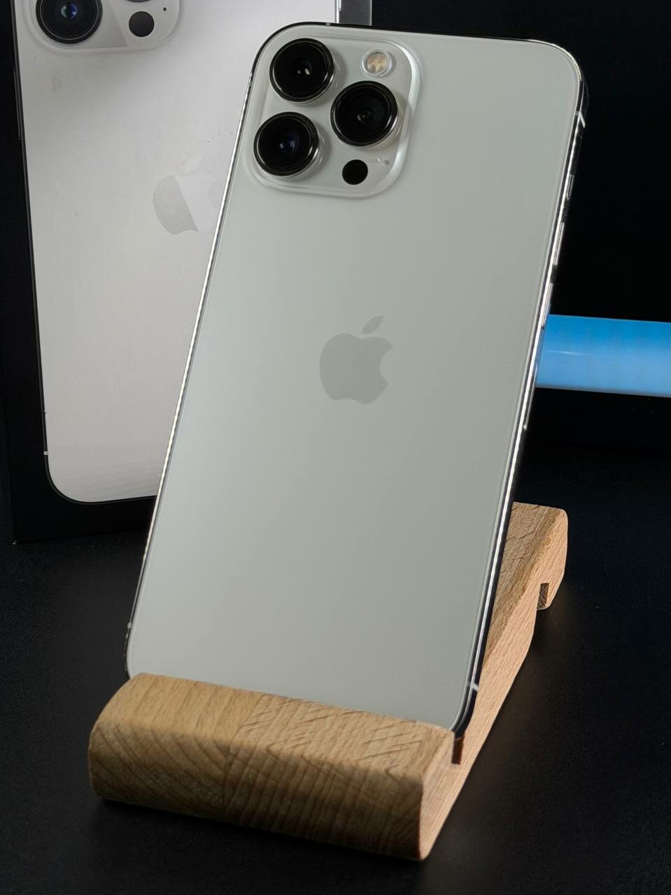 Смартфон Apple iPhone 13 Pro Max, 128gb, Silver, RU, nano SIM + eSIM