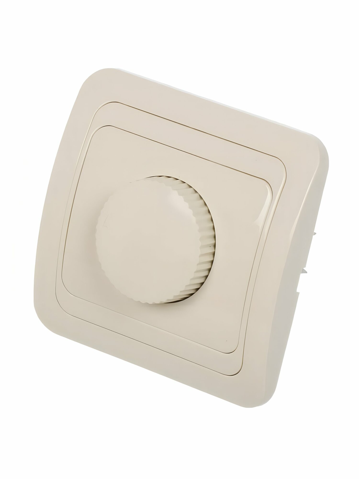 Светорегулятор поворотный скрытой установки, 3 А, 220 В, IP20, слоновая кость, 500Вт, UNIVersal, Валери, Б-В0101