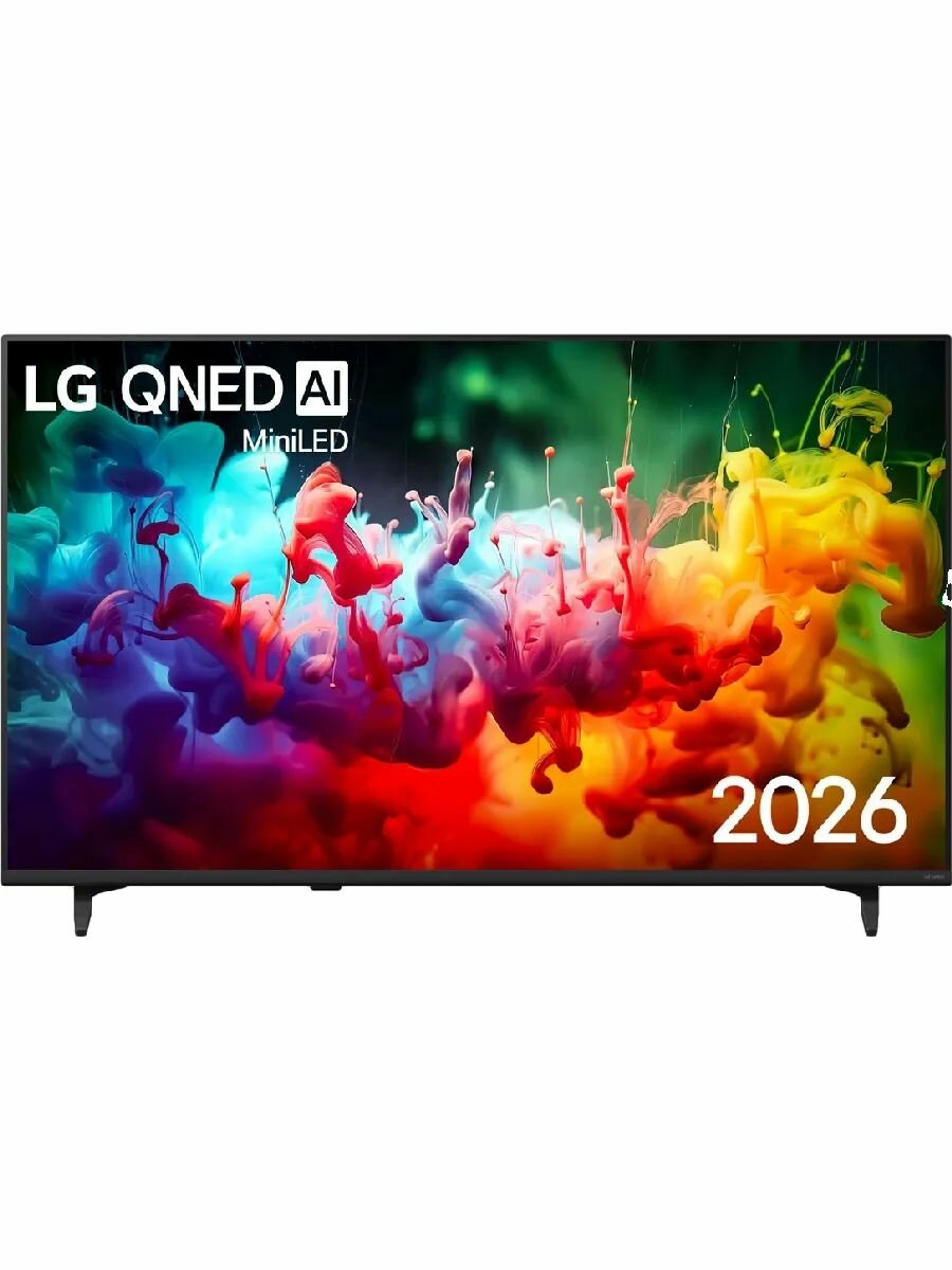 Телевизор LG 50QNED70B6C, 50", Smart TV, 4K UltraHD, 60 Гц, QNED, Wi-Fi , Bluetooth, черный