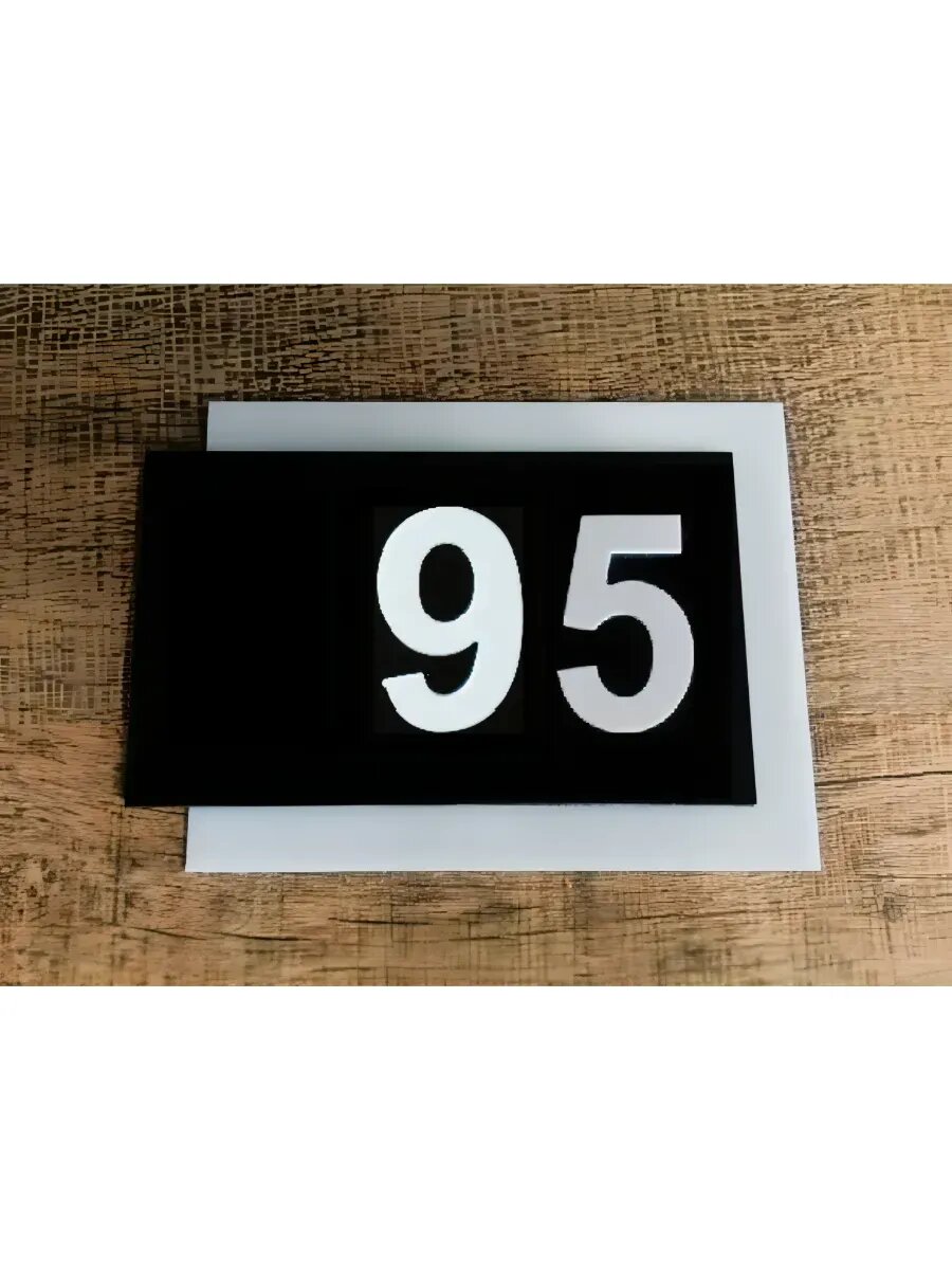 Цифры на дверь , табличка с номером 95