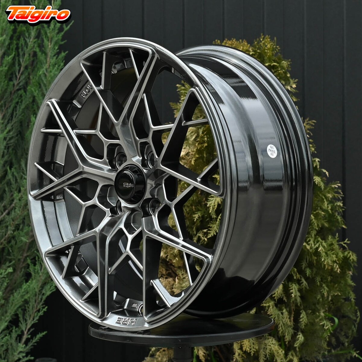 Комплект дисков R16 HRE FF10 Стиль 6.5J ET38 4*114.3 Темный хром (DX47)