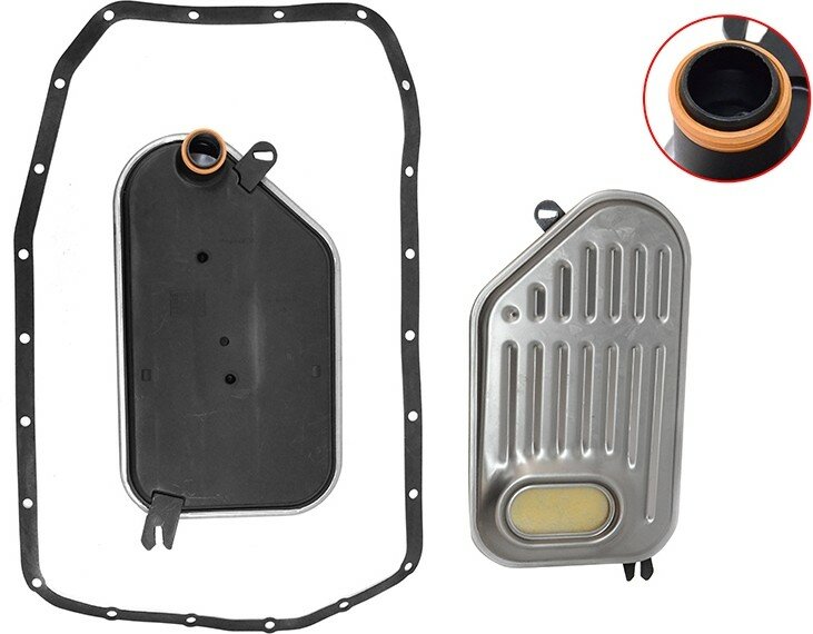 Фильтр АКПП SAT ST-24341423376 BMW 3-Series 98-06, 5-Series 95-04