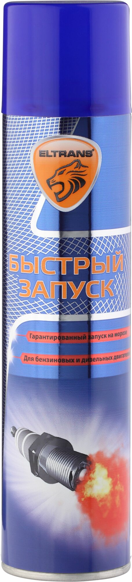 Быстрый запуск двигателя 400 мл Eltrans EL-0602.01 аэрозоль ELTRANS EL-0602.01 ELTRANS EL-0602.01