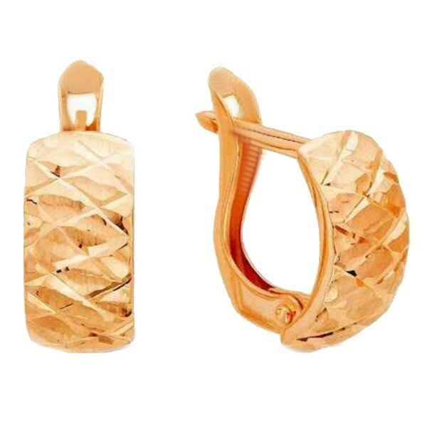 Серьги JEWELIN, красное золото, 585 проба