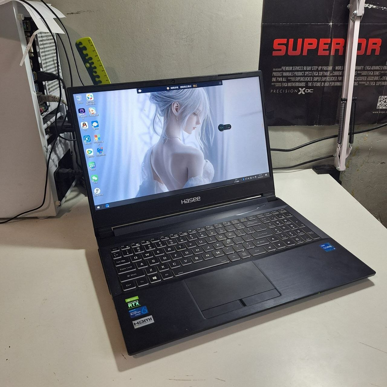 Игровой ноутбук 15,6" HP i5-11260h, RTX 3050, 8gb ddr4, SSD 256gb
