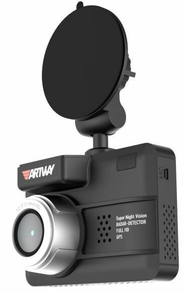 Видеорегистратор с радар-детектором Artway (ARTWAY MD-105) COMBO MD-105 GPS черный