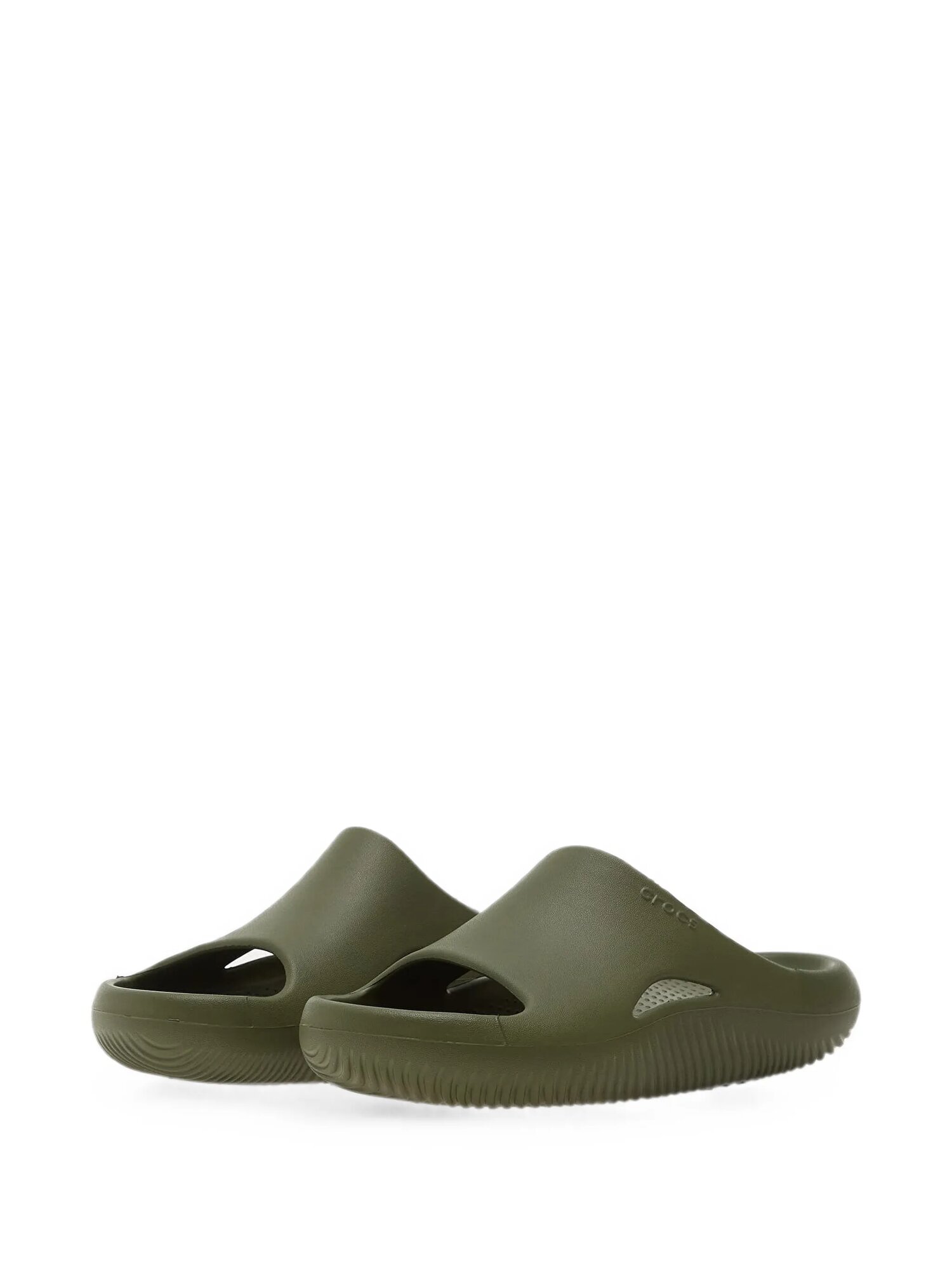 Шлёпанцы Crocs Mellow Recovery, размер 10 UK, green — фото 1