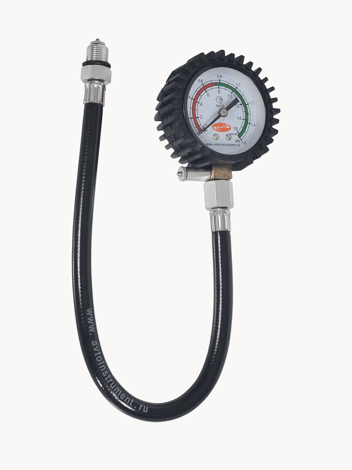 Компрессометр для бензиновых двигателей c гибким шлангом 40090