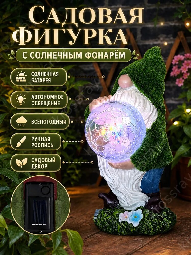 Фигурка садовая