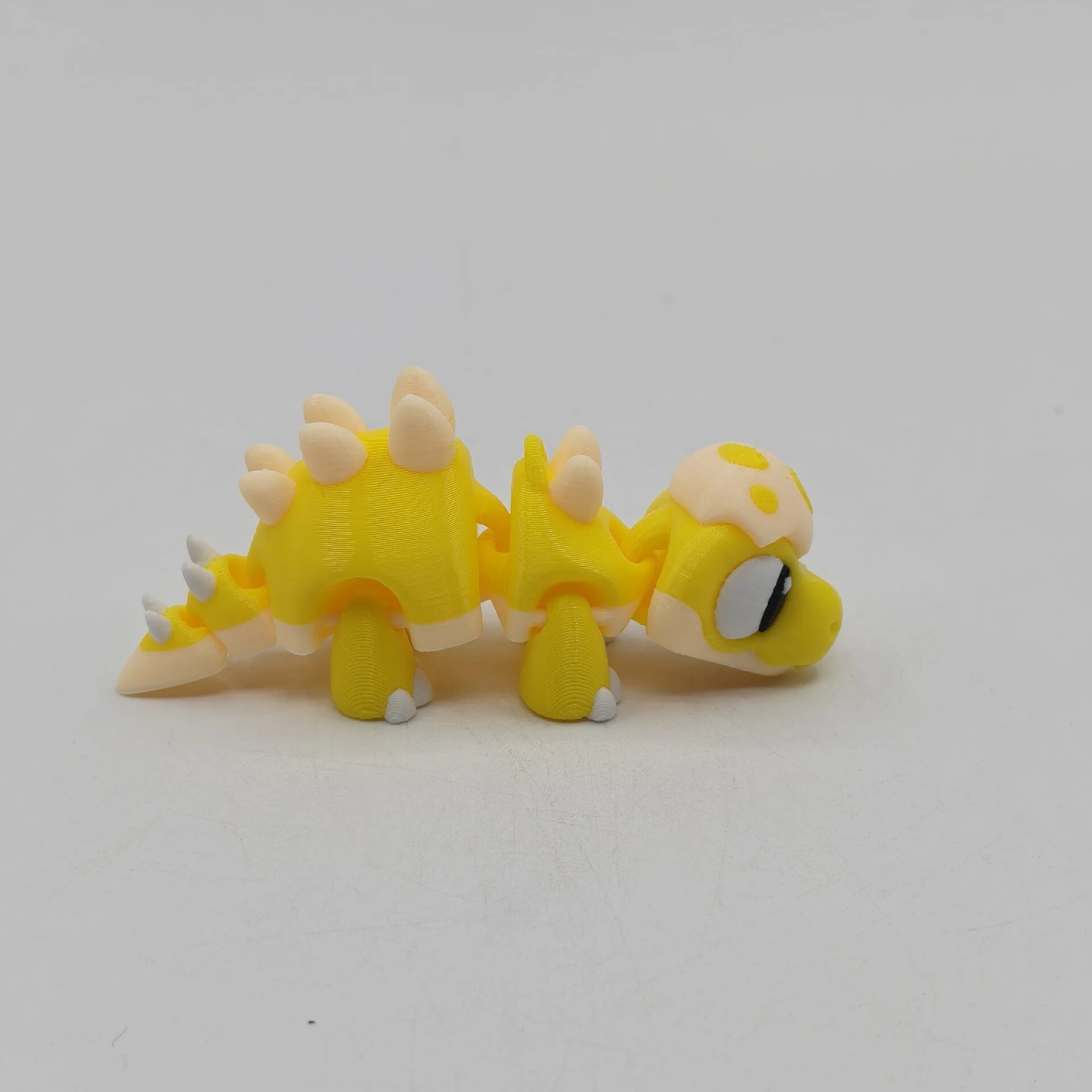 Фигурка динозавр Тираннозавр Рекс 3D пластик Желтый, Ankylosaurus