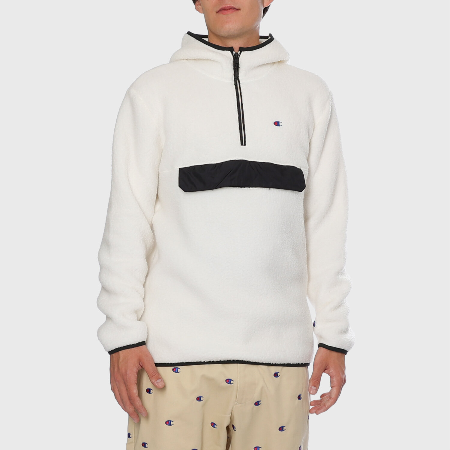 Толстовка Reserve Weave Hooded Half Zip Top