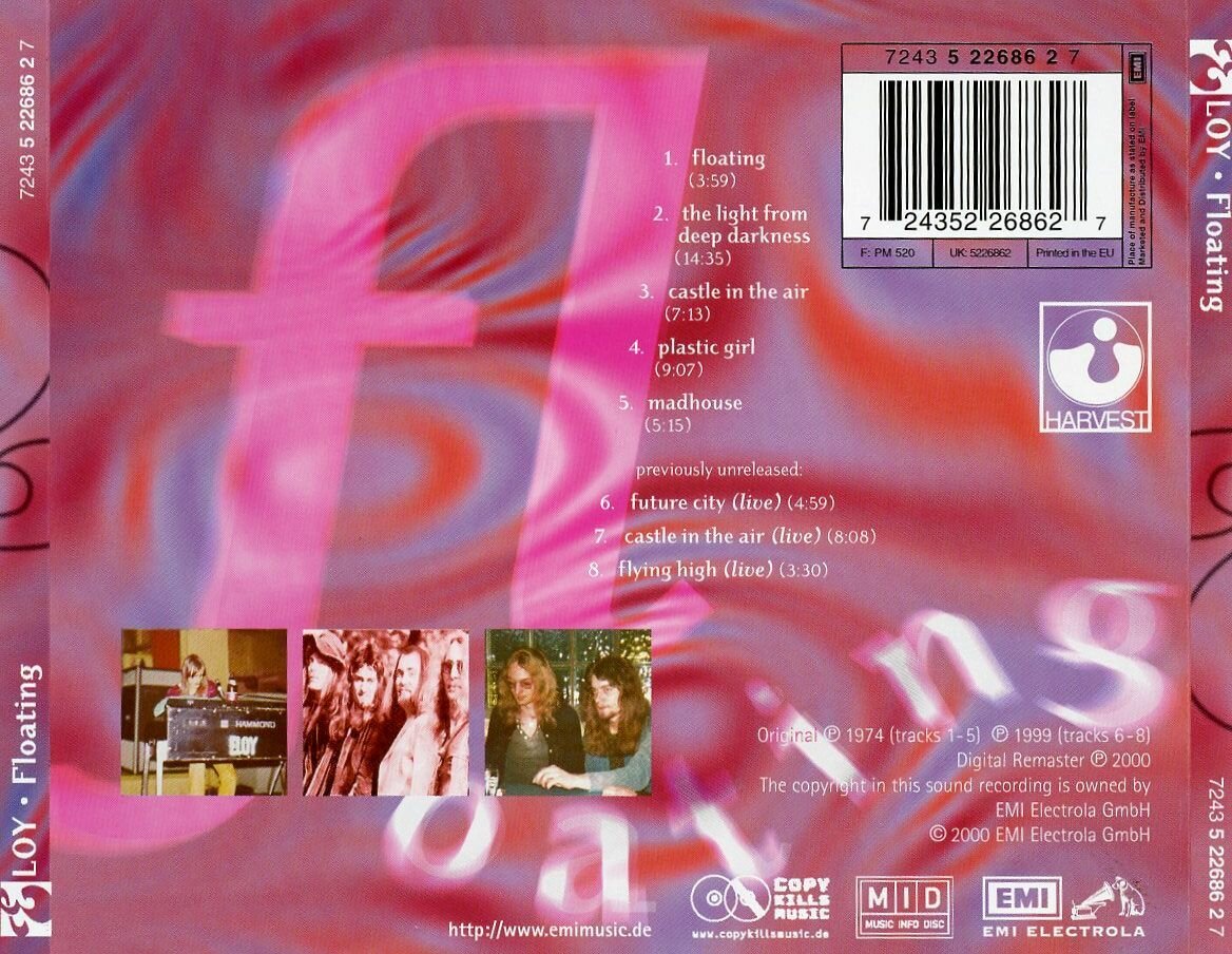 Диск ELOY - Floating (1 CD) — фото 1