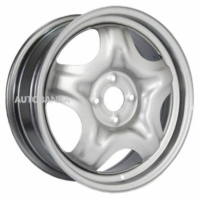Диск колесный 6,5x16/4x100 ET41 D60,1 Lada Xray Серебро
