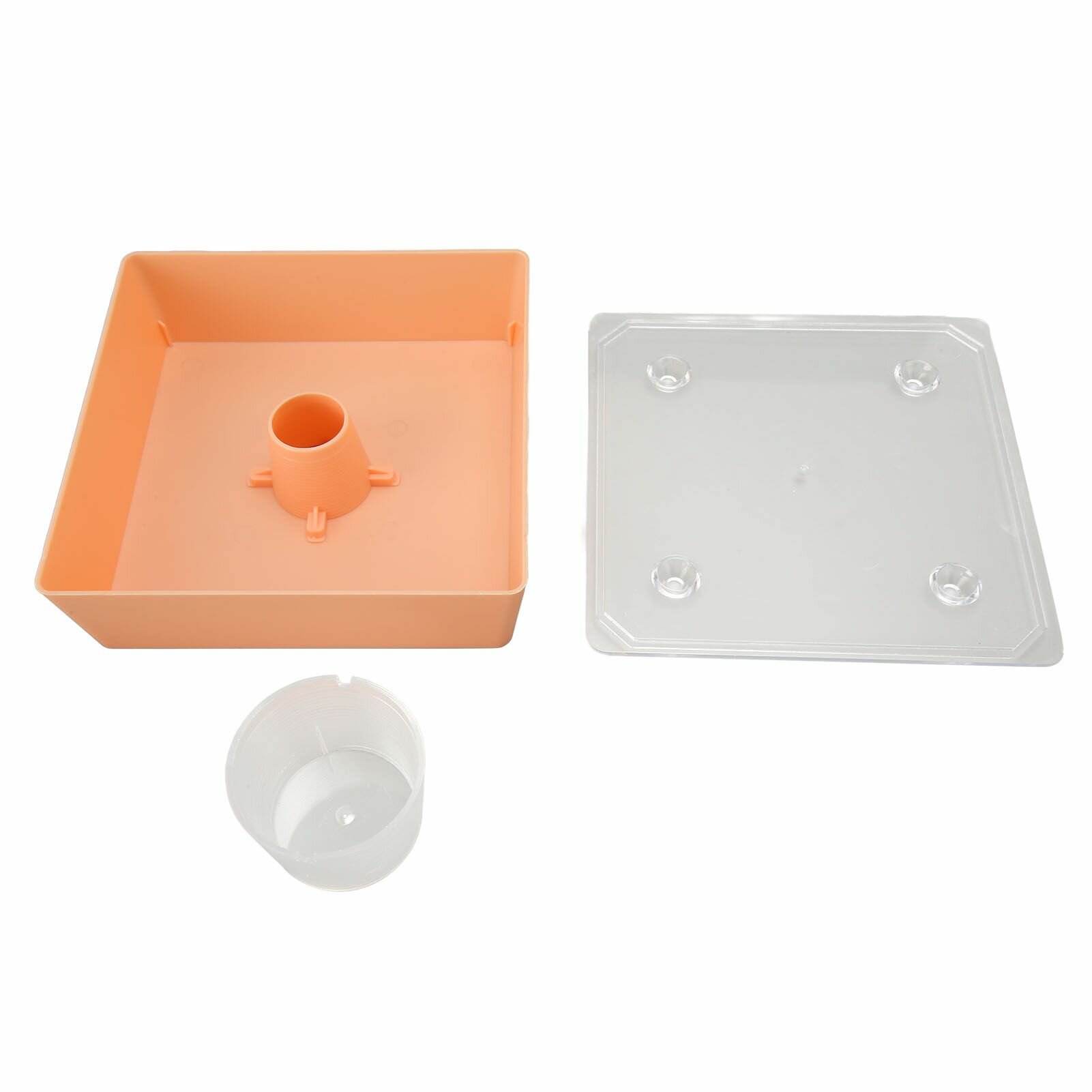 Акриловые кормушки для колибри, уличная улейная верхняя кормушка, квадратная поилка для пчеловодства