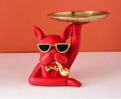 Интерьерная статуэтка Заяц, декор на полку, керамический кролик