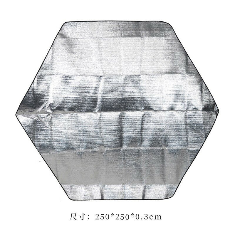 Быстрооткрывающаяся шестиугольная надувная палатка зеленого цвета