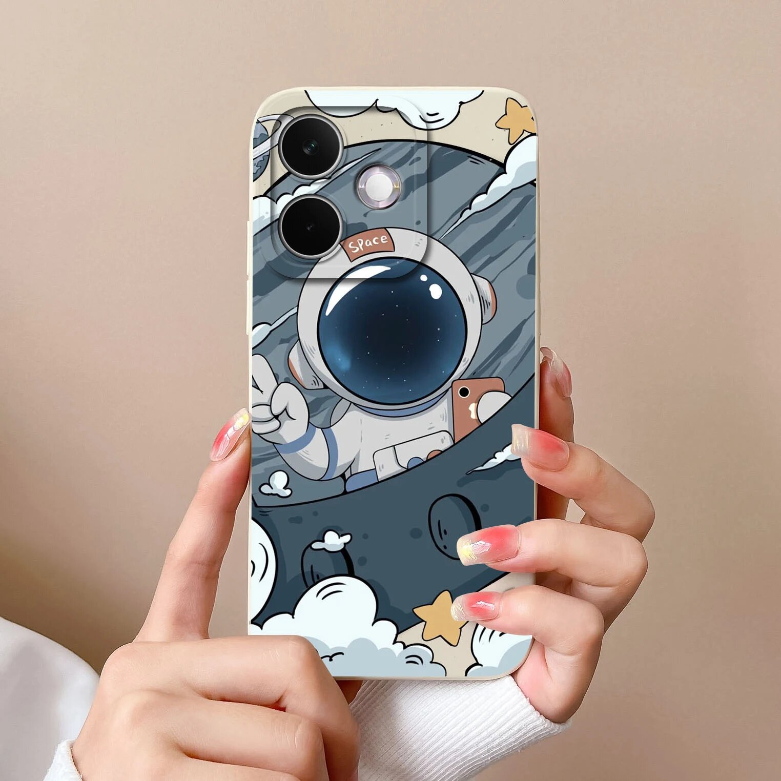 Чехол для Oppo A5 Pro 5G, TYW75, космос, силикон