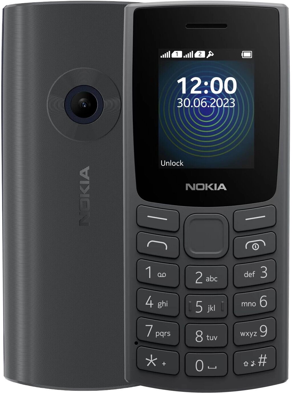 Сотовый телефон Nokia 110 (TA-1567) DS EAC, черный