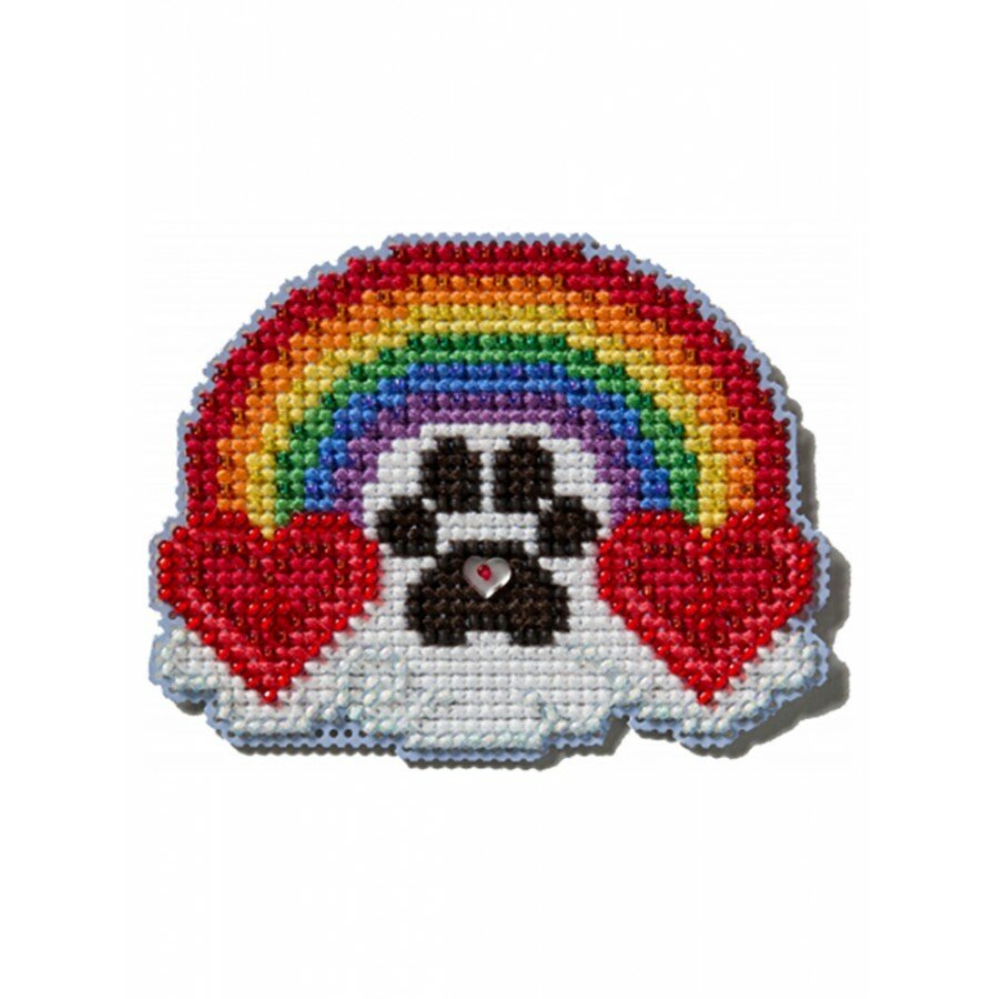 Набор для вышивания Холм 6 х 8 см MILL HILL MH182515