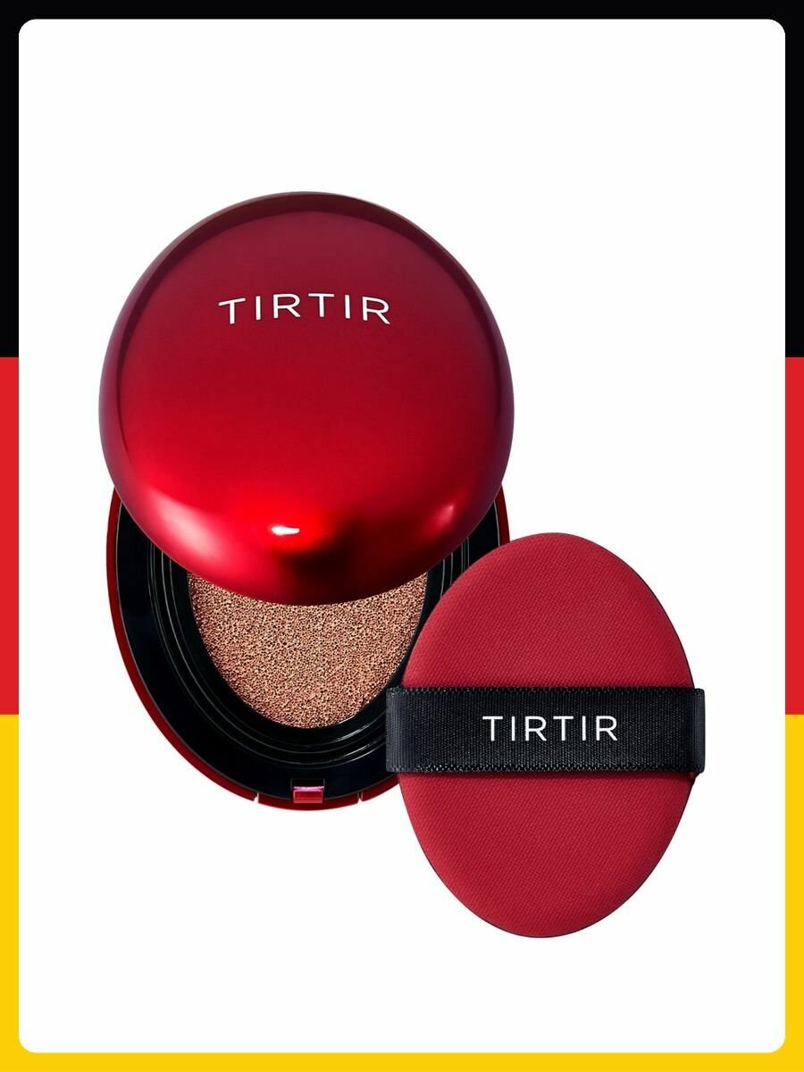 Тональный крем-кушон TirTir Mask Fit Red Cushion, 18 г 34C Amber