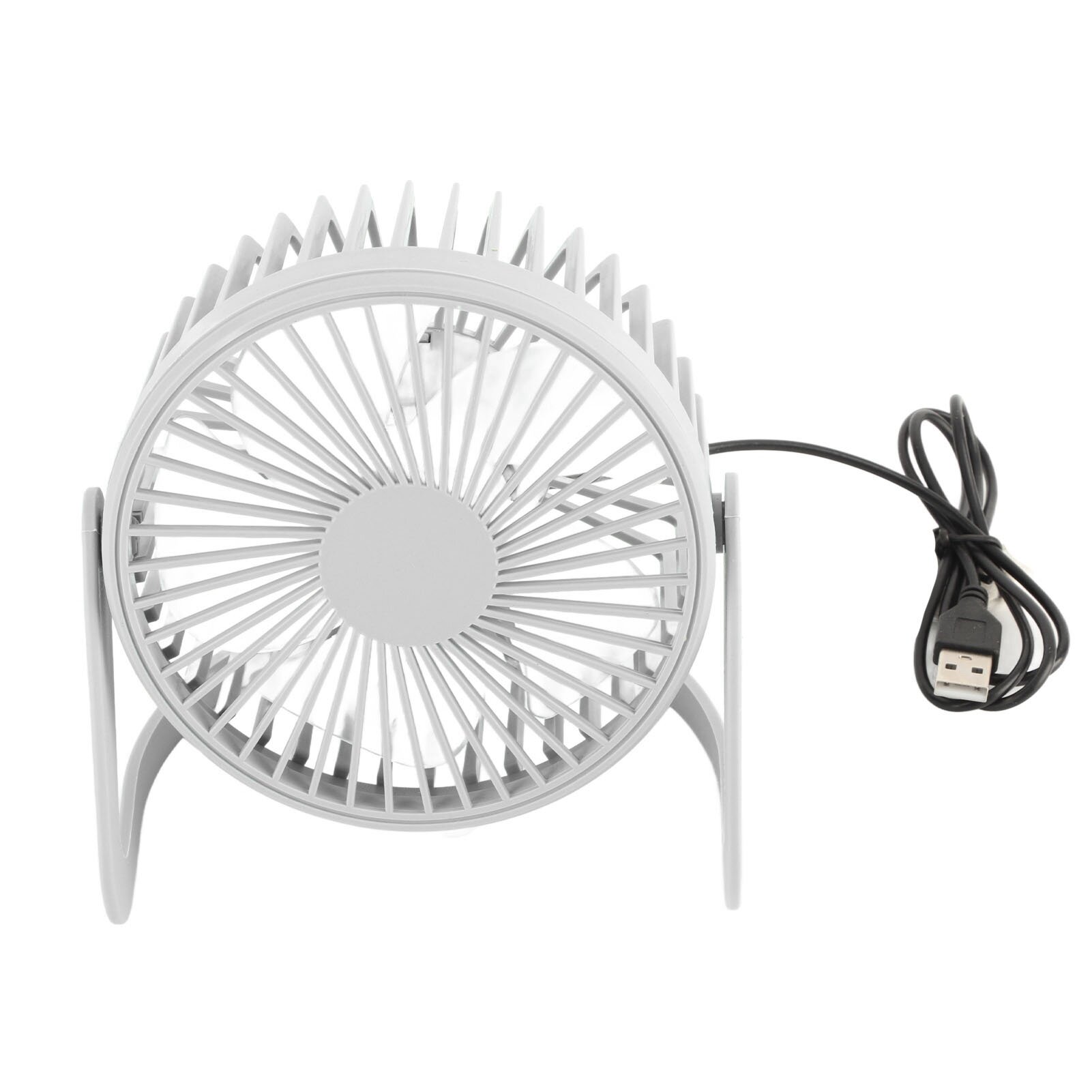 Маленький USB -стойный вентилятор тихий моторный высокоскоростный мини -охлаждающий вентилятор на столовый настольный вентилятор для офисного автомобиля Home Indoor Outdoor White