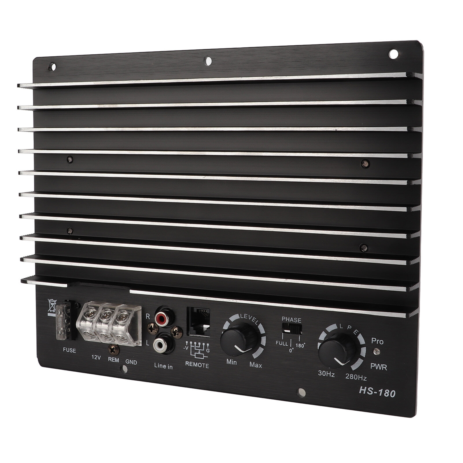 Черный автомобильный усилитель 12 В, 1000 Вт, автомобильный аудио сабвуфер, усилитель мощности, многофункциональная защита для автомобиля