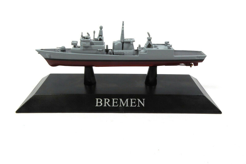 Модель коллекционная ALTAYA Корабль frigate of the navy of germany type bremen (bremen) 1982