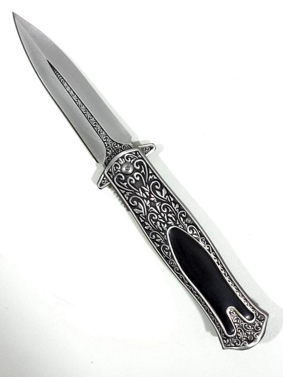 Складной, выкидной полуавтоматический нож "Царь"