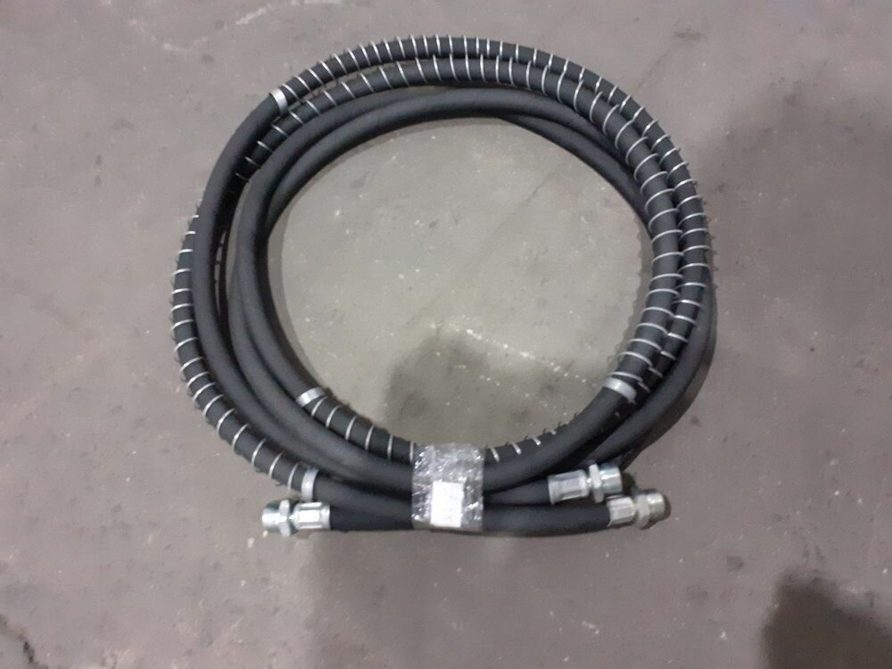 Шланг тормозной КАМАЗ прицепа 2,5 м (в пружине) ш М22 + ш М22