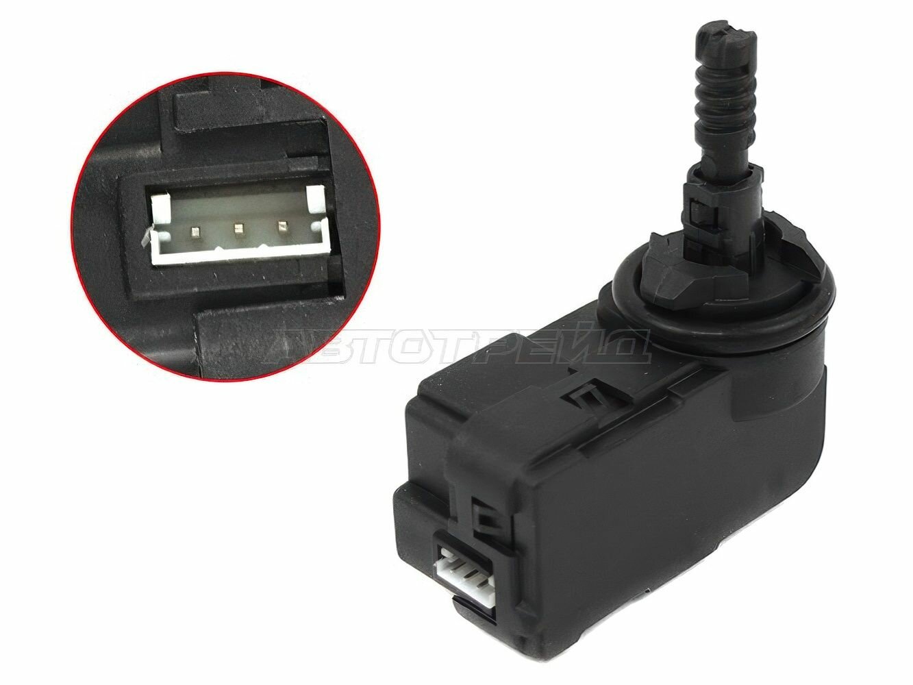 Моторчик фары для Шкода Рапид, Фольксваген Гольф, R32 GTI, Пассат Сантана арт ST5G0941295 SAT