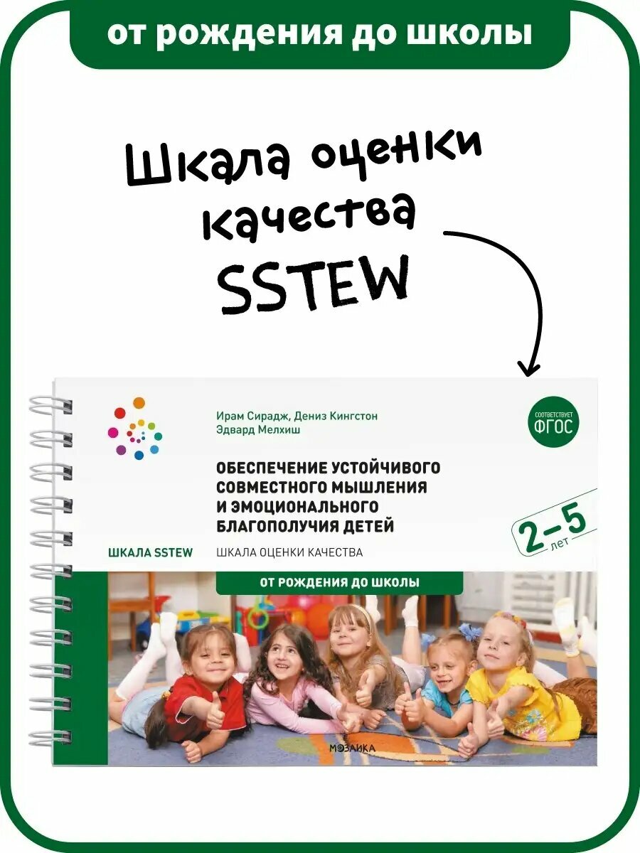 Обеспечение устойчивого совместного мышления и эмоционального благополучия детей в возрасте 2-5 лет, Шкала SSTEW, ФГОС