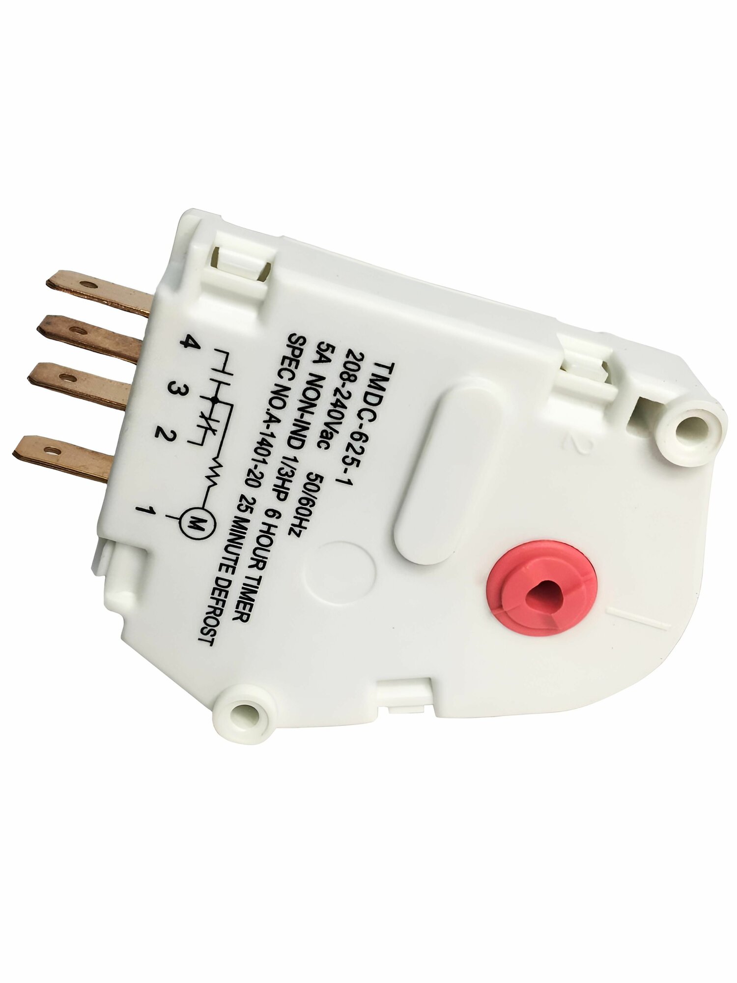 Таймер оттайки для холодильника ТМDC-625 белый 4,3,2,1