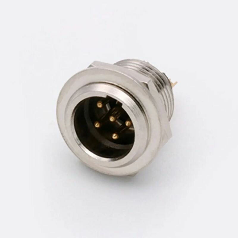 4 шт. Мини XLR штекерный разъем для панели шасси, небольшой разъем XLR для аудио микрофона MIC