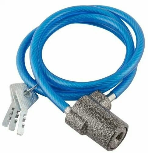 Замок тросовый, длина троса - 1260мм, дисковый механизм секрета, ВС2-6А-02 (37220-6-02)